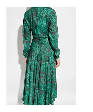 Etro Belted Waist Printed Dress