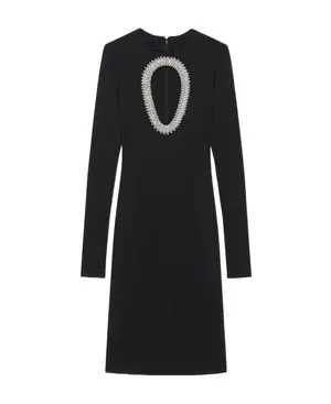 Givenchy Pear-embroidered Midi Dress