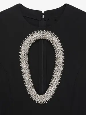 Givenchy Pear-embroidered Midi Dress