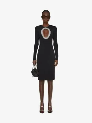 Givenchy Pear-embroidered Midi Dress