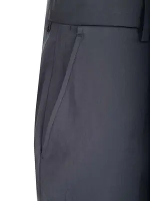 Zegna Tailored Straight-leg Trousers - Black
