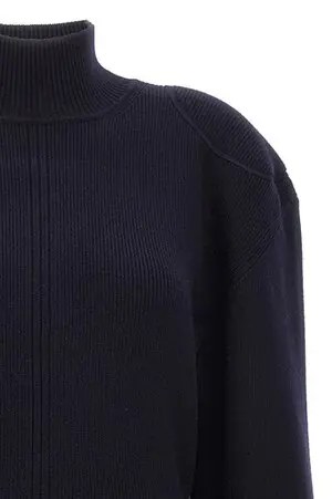 Stella McCartney High-neck Knitted Dress With Long Sleeves