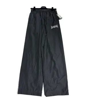 Balenciaga Wide Leg Elastic Waist Casual Pants