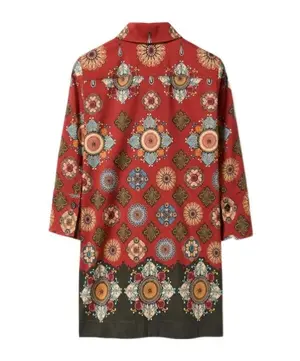 La DoubleJ Geometric Print Mini Day Dress