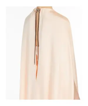 Max Mara Managua Cape Detailed Dress - Pink