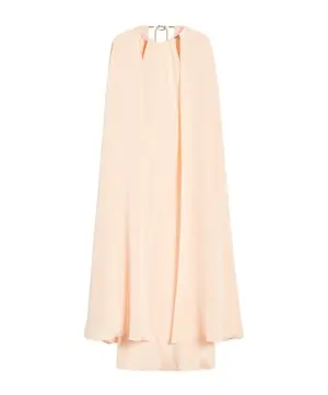 Max Mara Managua Cape Detailed Dress - Pink