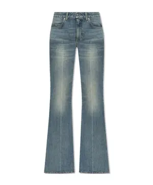 Alexander McQueen Flared Jeans - Blue