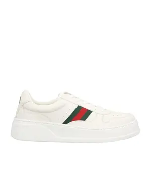 Gucci Web Detail" Low-top Chunky Sneakers