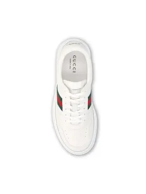 Gucci Web Detail" Low-top Chunky Sneakers
