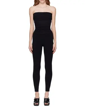 Khaite Strapless Fitted Jumpsuit