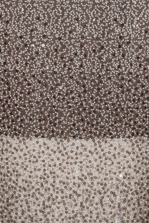 ROTATE BY BIRGER CHRISTENSEN Sequin Embellished Maxi Skirt - Gray
