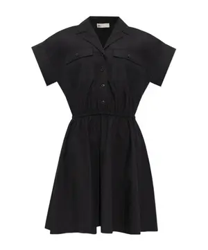 Tory Burch Belted Cotton Shirtdress
