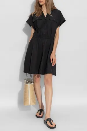 Tory Burch Belted Cotton Shirtdress