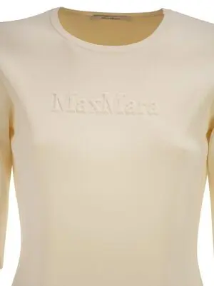 Max Mara Three-quarter Sleeve T-shirt - Nude