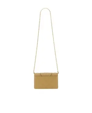 Tory Burch Fleming Soft Chain-linked Wallet - Green
