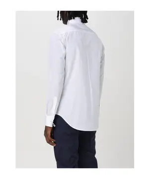 Emporio Armani Curved Hem Tuxedo Shirt