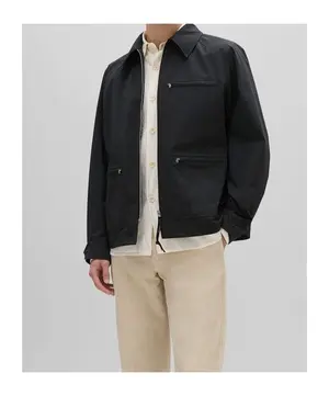 Aspesi Water-repellent Zip-up Shirt Jacket