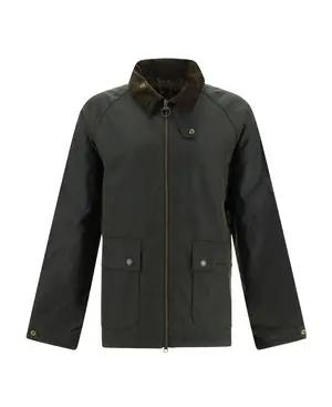 Barbour Bedale Zip-up Short Jacket - Black