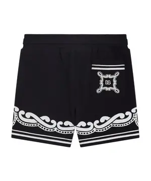 Dolce & Gabbana Printed Shorts - Blue