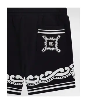 Dolce & Gabbana Printed Shorts - Blue