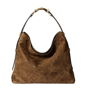 Gucci Beatrix Large Tote Bag - Brown