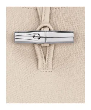 Longchamp Le Roseau Grained-leather Shoulder Bag - Paper