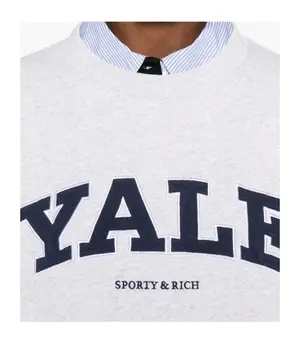 SPORTY  RICH Sporty & Rich Yale Crewneck Sweatshirt