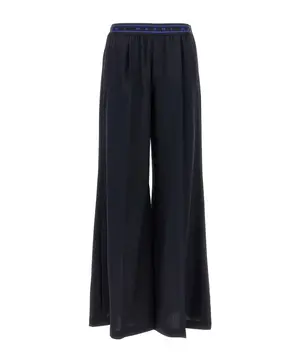 Marni Logo Waist Trousers - Blue
