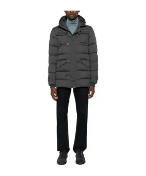 Herno L'eskimo High Neck Hooded Down Coat