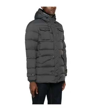 Herno L'eskimo High Neck Hooded Down Coat