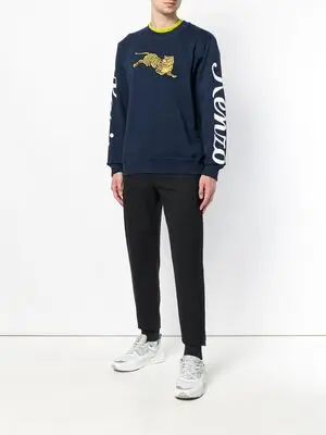 Kenzo Jumping Tiger Embroidered Pullover