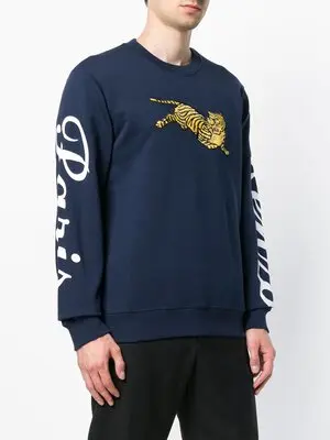 Kenzo Jumping Tiger Embroidered Pullover