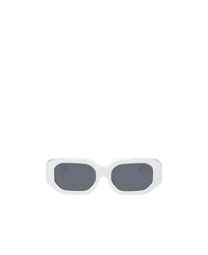 Attico X Linda Farrow Octagon Frame Sunglasses - Gray
