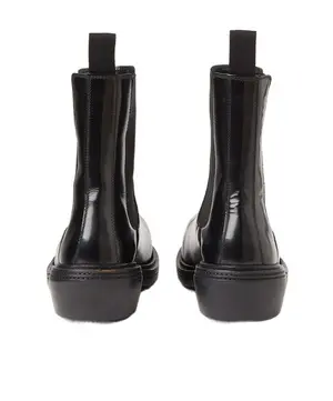 Bottega Veneta Fireman Chelsea Ankle Boots - Black