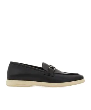FERRAGAMO Gancini-plaque Loafers