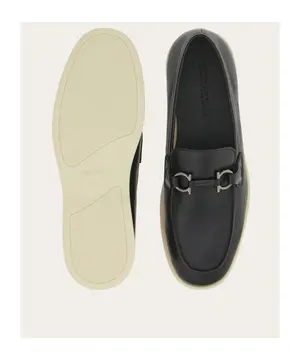 FERRAGAMO Gancini-plaque Loafers