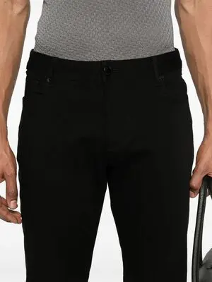 Emporio Armani Button Detailed Skinny Jeans