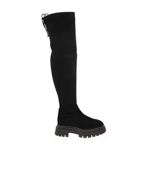 STUART WEITZMAN Tie-fastened Thigh-high Boots