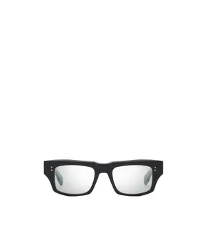 Dita Cosmohacker Rectangle-frame Glasses - Black