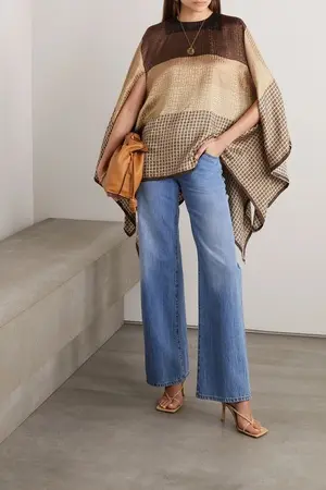 Balmain Printed Cape
