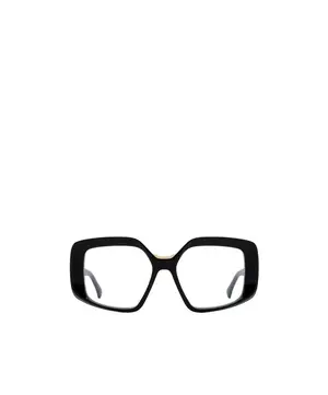 Max Mara Square Frame Eyeglasses - Black