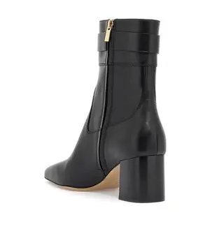 FERRAGAMO Logo Buckle High Heel Boots