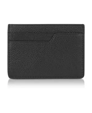 ANYA HINDMARCH Eyes Hammered Card Holder - Black