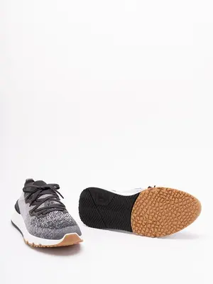 Brunello Cucinelli Round Toe Lace-up Sneakers - Gray