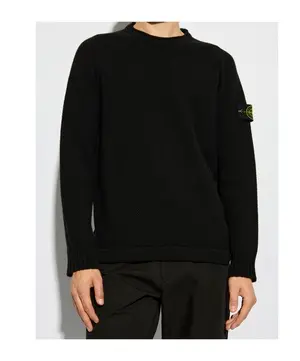 Stone Island Compass Badge Wool Jumper