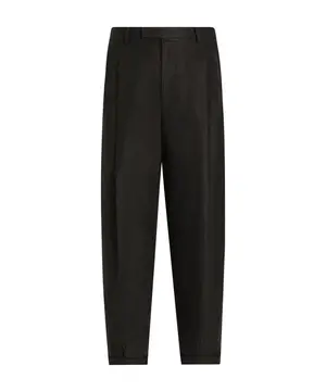 Dolce & Gabbana Tailored Press Crease Trousers - Black