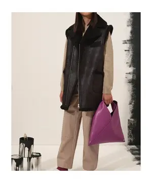 MAISON MARGIELA Sheepskin Effect Gilet