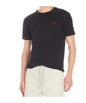 Polo Ralph Lauren Pony Embroidered Crewneck T-shirt - Black