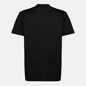 Moncler Button Detailed Crewneck T-shirt