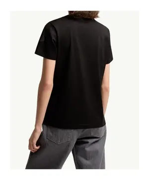 Moncler Button Detailed Crewneck T-shirt